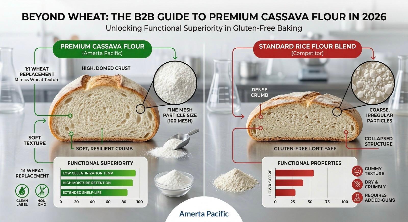 Beyond Wheat: The B2B Guide to Premium Cassava Flour in 2026